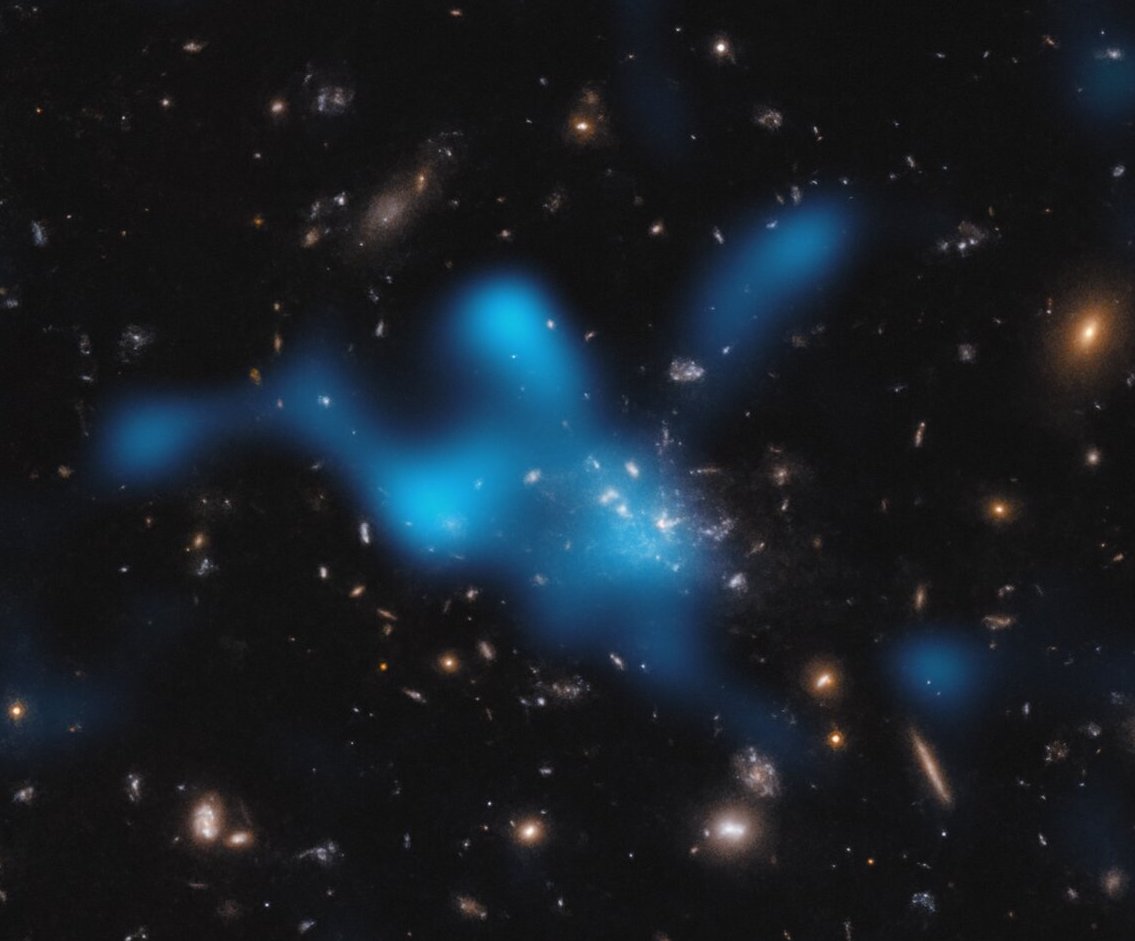 Birth of a very distant cluster of galaxies from the early Universe ...